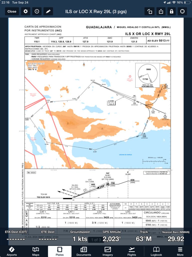 Mexico AIP - Jetstream Charts