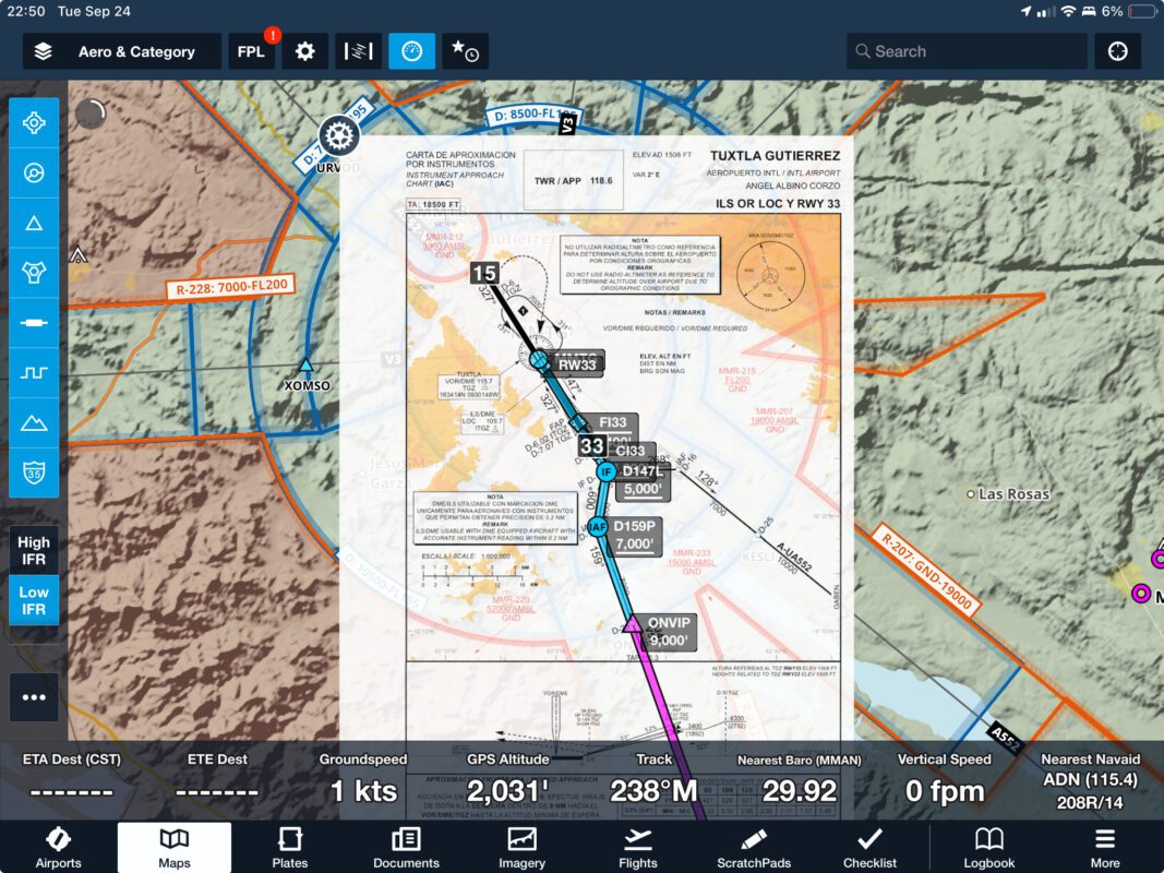 Mexico AIP - Jetstream Charts